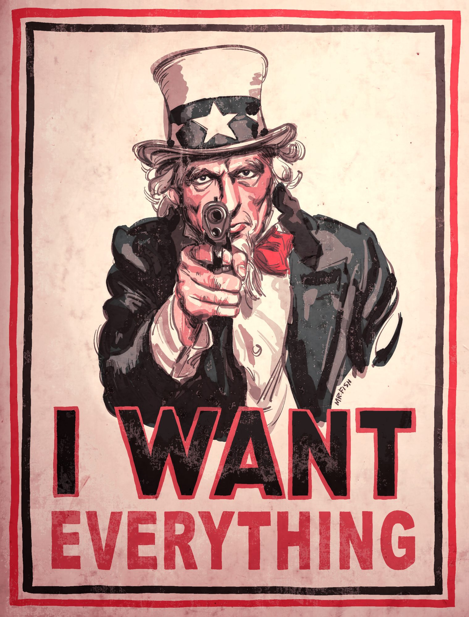 Say Uncle... : r/editorialcartoons