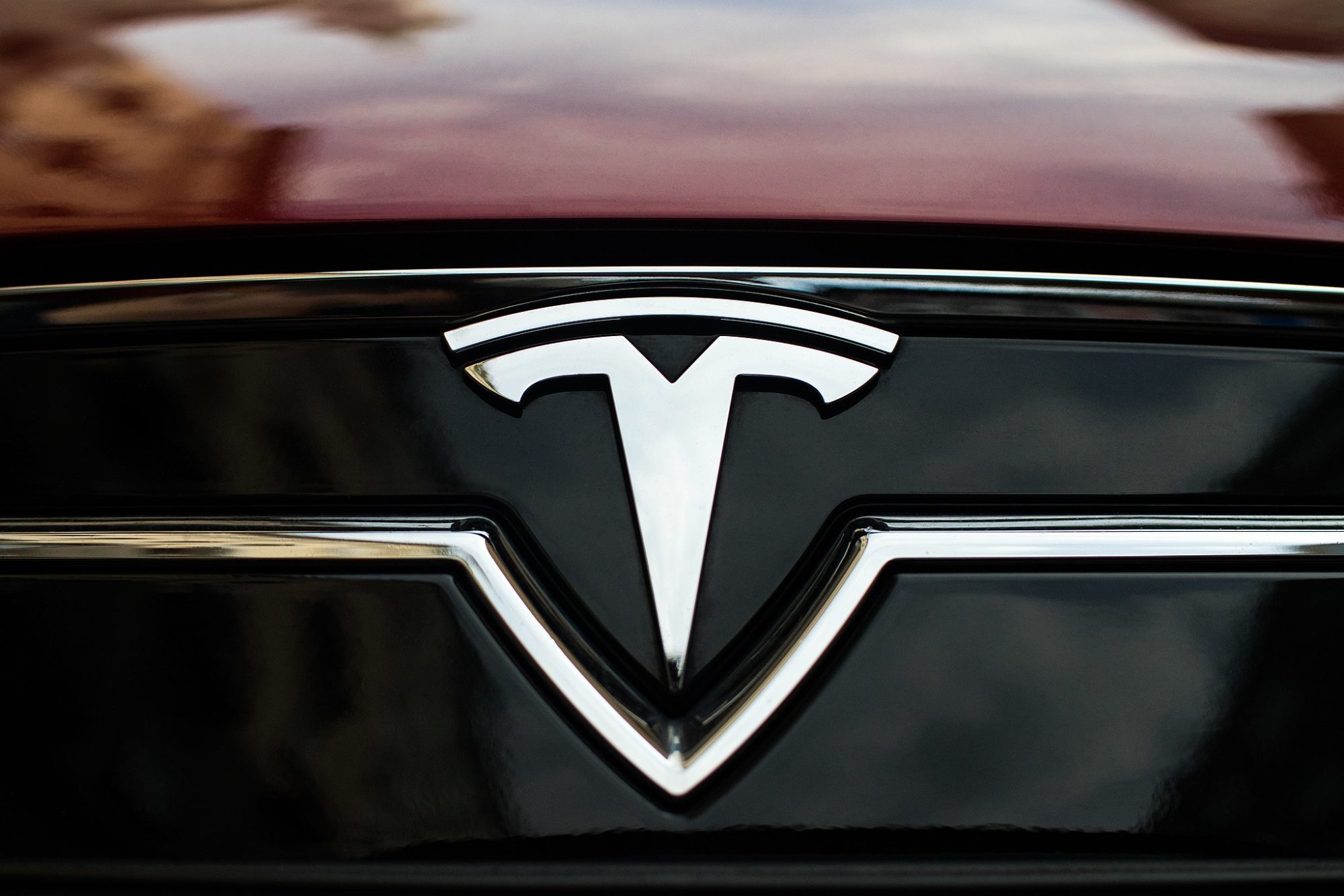 TESLA_badge_on_a_car